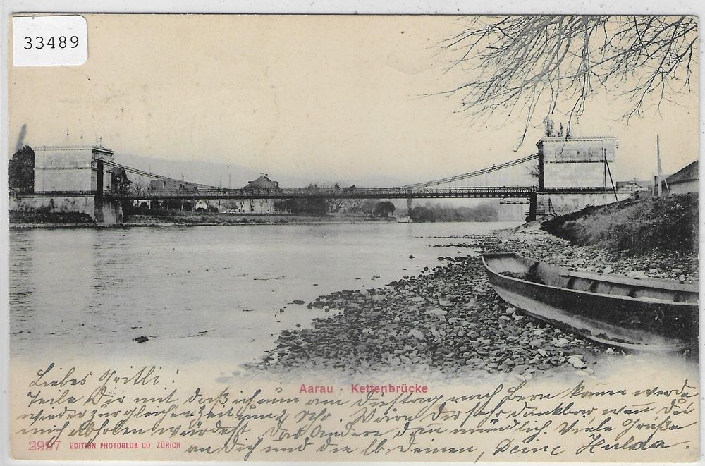 Aarau - Kettenbrücke | Kaufen auf Ricardo