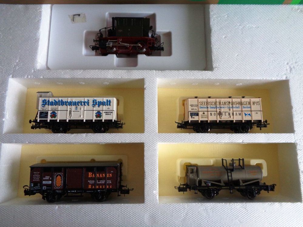 Trix Art. Nr. 21218 Glaskasten-Set KPEV, HO / DC analog (Gebraucht) in ...