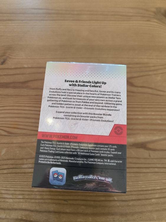 Prismatic Evolution Booster Bundle - Neu/OVP 🇬🇧 | Acheter sur Ricardo