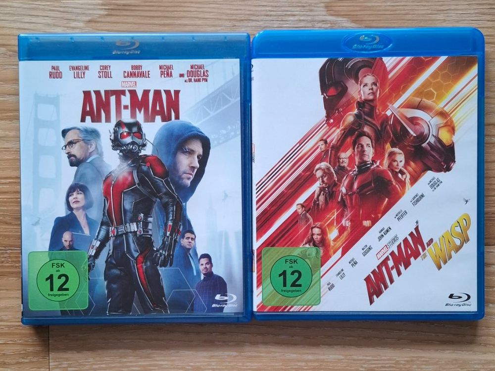 Blu-Ray-Disc: Ant-Man Teil 1 und Teil 2 - Superhelden/Action (Gebraucht ...
