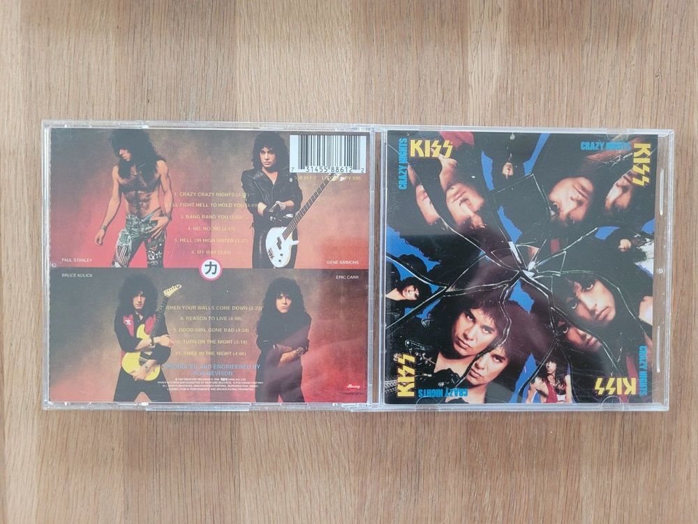 CD Kiss - Crazy Nights - Remastered, 1987 (Gebraucht) in Nebikon für ...