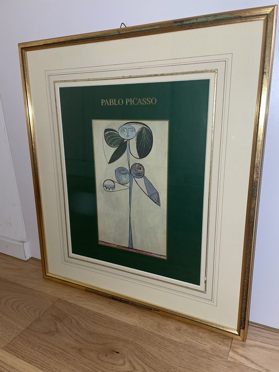 Pablo Picasso Bild Kunstdruck (Gebraucht) in Zürich für CHF 115 – mit Lieferung auf Ricardo kaufen