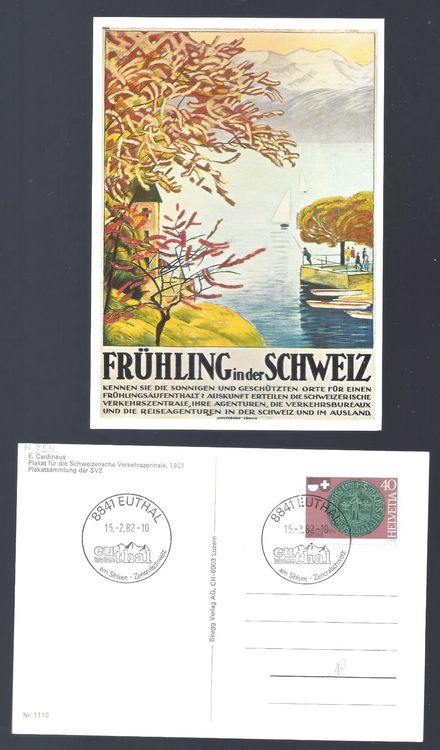 Frühling in der Schweiz mit Sst EUTHAL (SZ) (Neu (gemäss Beschreibung)) in für CHF 0.5 – mit ...