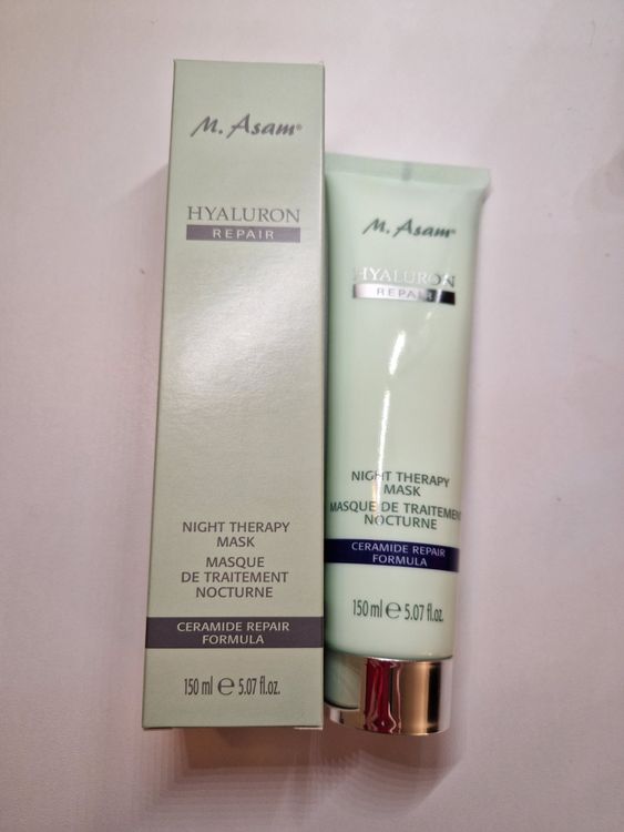 M.Asam Hyaluron REPAIR Night Therapy Mask XXL 150ml OVP (Neu und ...