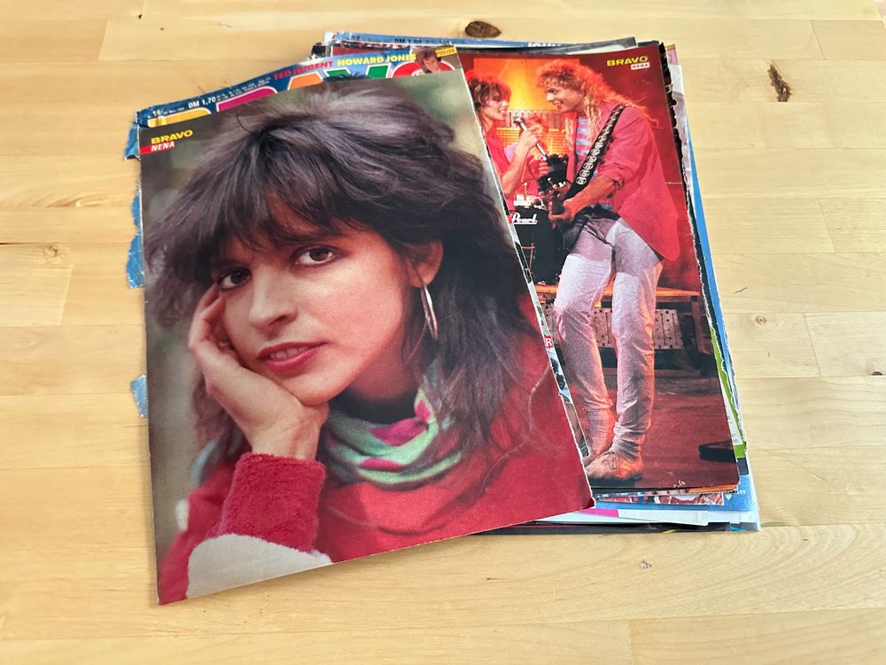 NENA tolle Poster + Bericht Sammlung inkl. 80's (Gebraucht) in Basel ...
