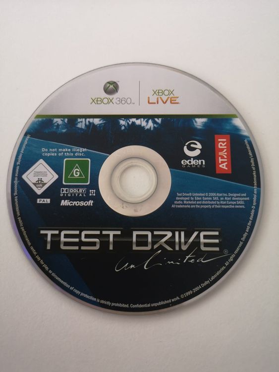 Test Drive unlimited (XBOX 360) (Gebraucht) in Herisau für CHF 3 – mit ...