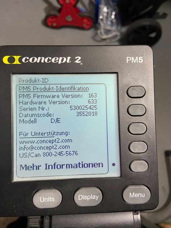 Concept2 (PM5) Rudergerät | Kaufen auf Ricardo