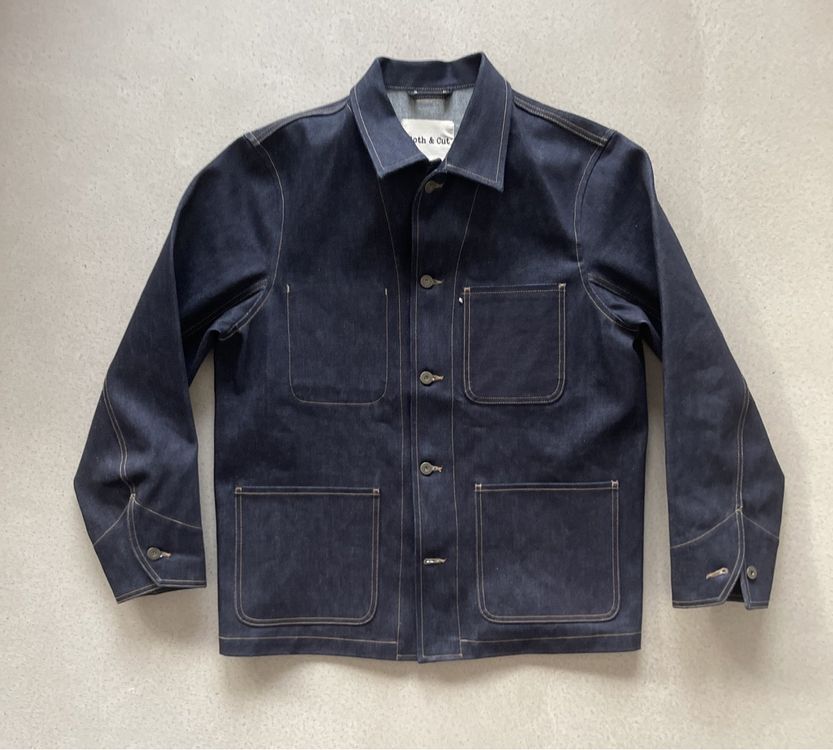 Cloth & Cut 18Oz Japanese Selvedge Denim Chore Coat (Neu und originalverpackt) in Zürich für CHF ...