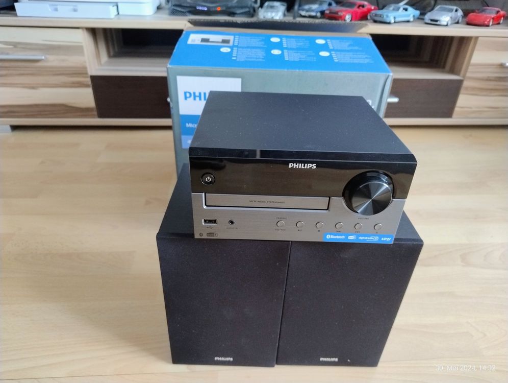 Hi-Fi Stereoanlage Philips DAB+ FM Bluetooth USB CD Player | Acheter ...