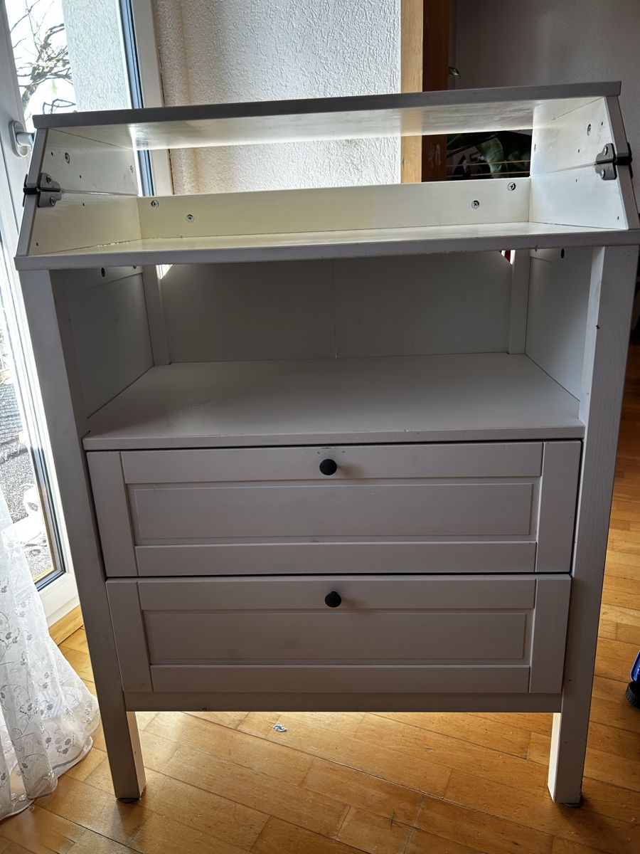 Wunderschãne Hemnes Kommode Wickeltisch Ebenbild