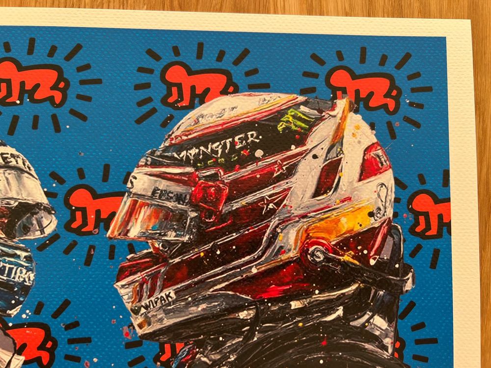 DEATH NYC « Keith Haring & Formula 1 drivers » 56/100 (Neu (gemäss ...