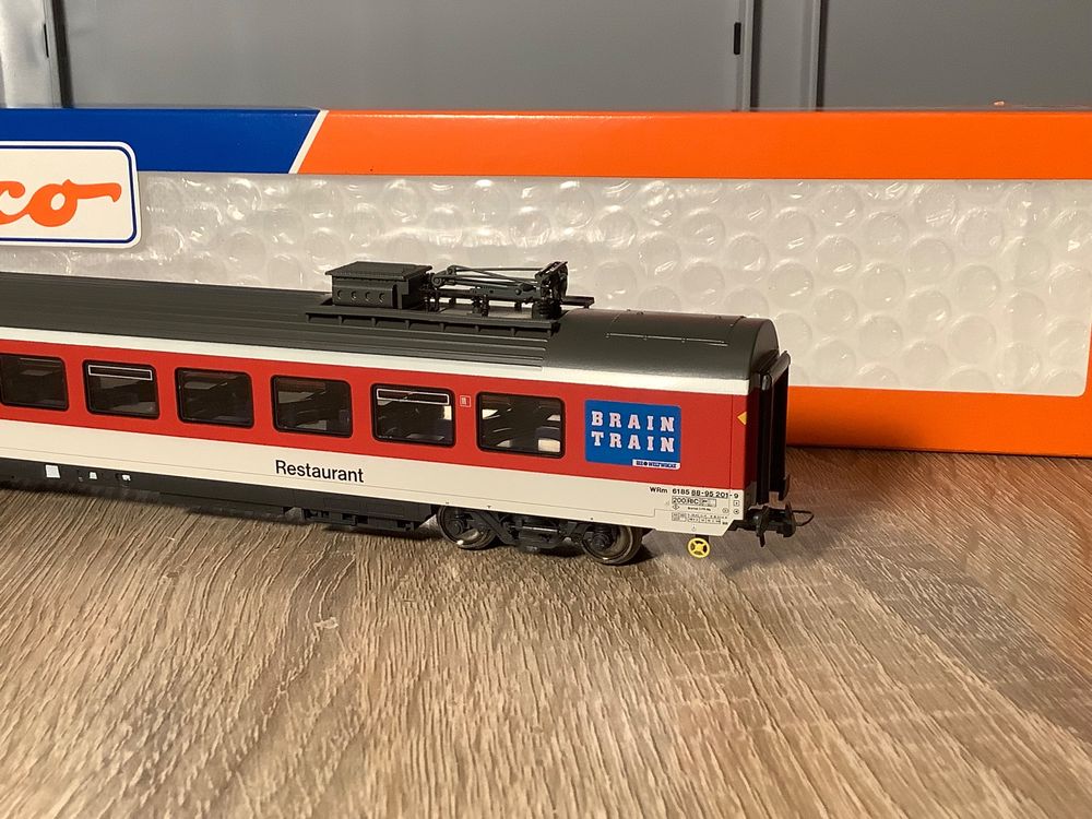 Roco 44962 : SBB Speisewagen WR 201 EW IV BrainTrain (Gebraucht) in Bossonnens für CHF 89 – mit ...