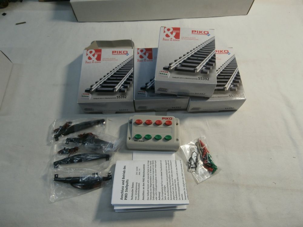 Piko 4x 55392 Stellpult mit Weichenantrieben NEU/OVP | Kaufen auf Ricardo