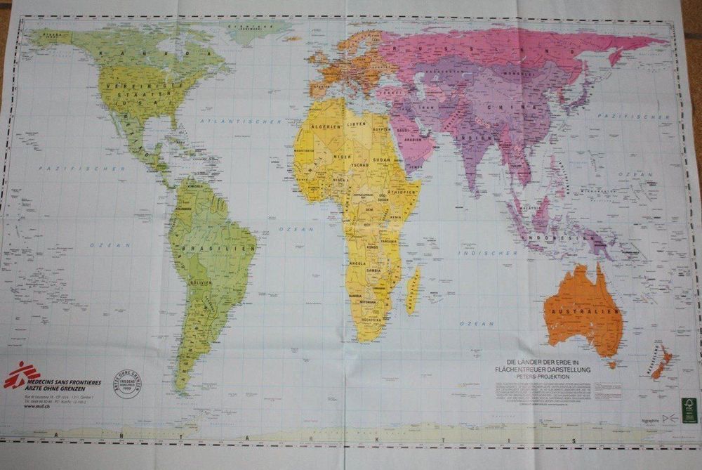 Weltkarte | Kaufen auf Ricardo