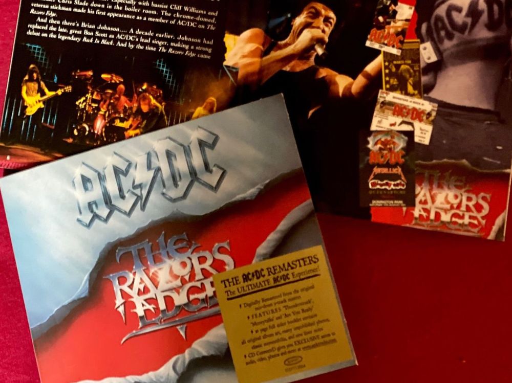 AC/DC - The Razors Edge CD - Hard Rock - Top Zustand (Gebraucht) in ...