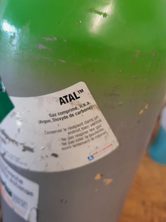 Gasflasche für Schutzgasschweissen Atal Gas | Kaufen auf Ricardo