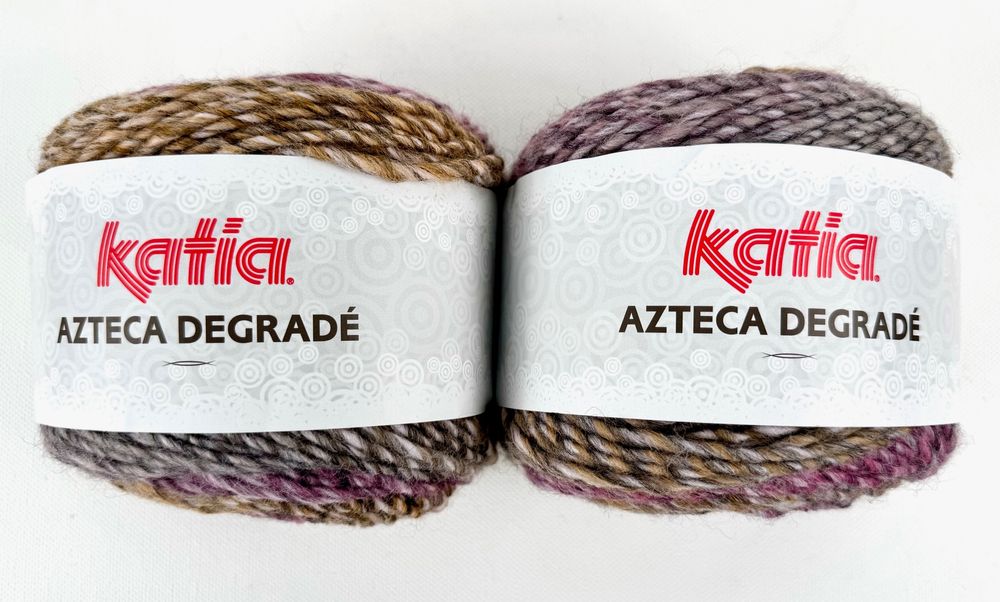 Strickwolle 2 Knäuel 200g Katia Azteca Degragè Farbverlauf | Kaufen auf ...