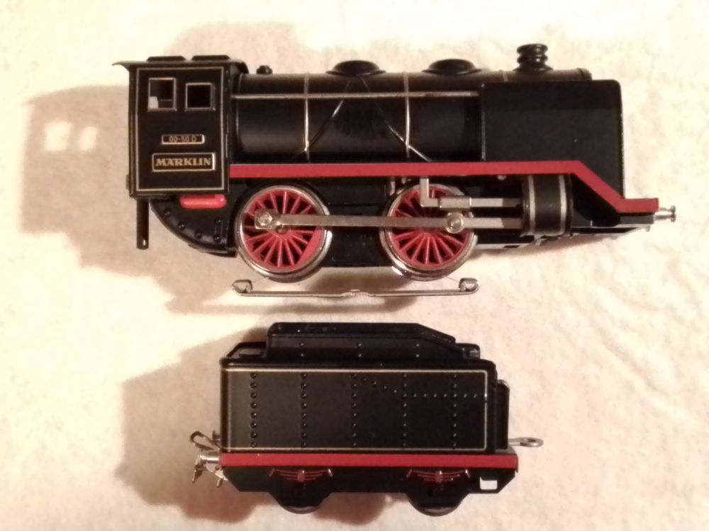 Märklin 0050D R700 R800 Dampflok 00 Replika 1985 Guss Blech (Neu ...