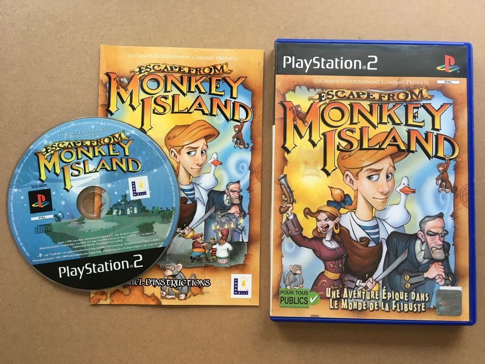 Escape from Monkey Island für Playstation 2 (Fra) (Gebraucht) in St ...
