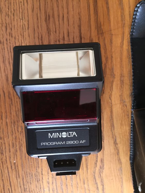 Minolta Programm 2800 AF Flash (Gebraucht) in Zürich für CHF 12 – mit ...