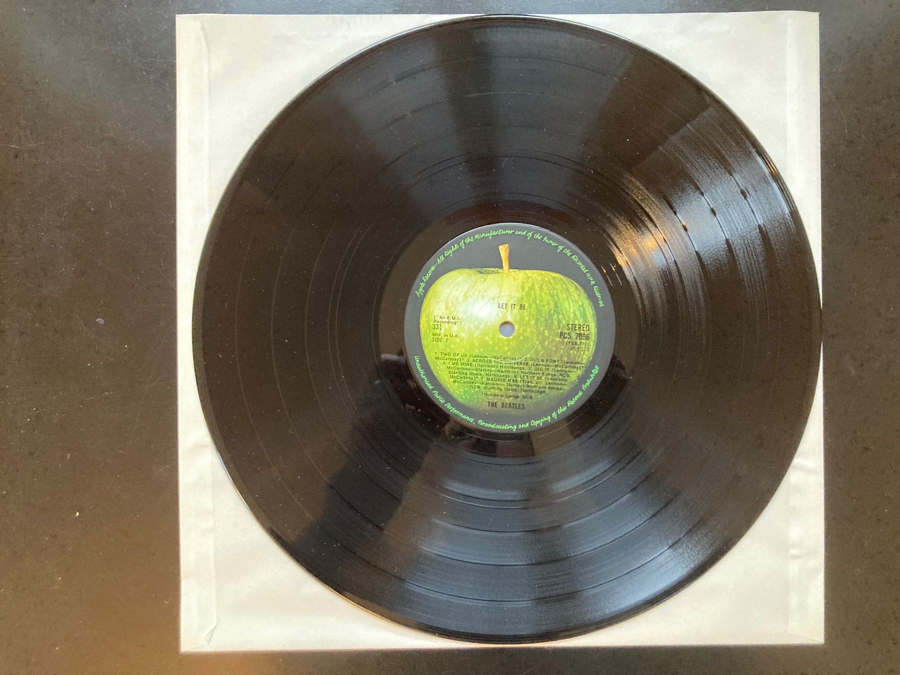 The Beatles – LP – Let It Be – 2. UK – 1970 (Gebraucht) in Winterthur ...