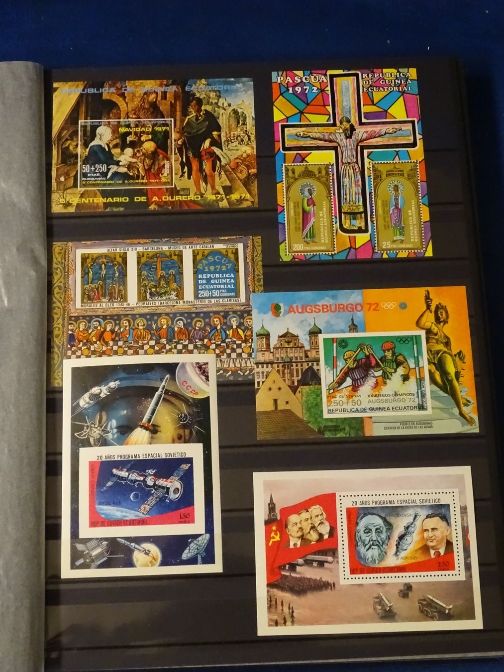 Aequatorial-Guinea Blockausgaben total 185 Stück ** + gest. (Neu ...