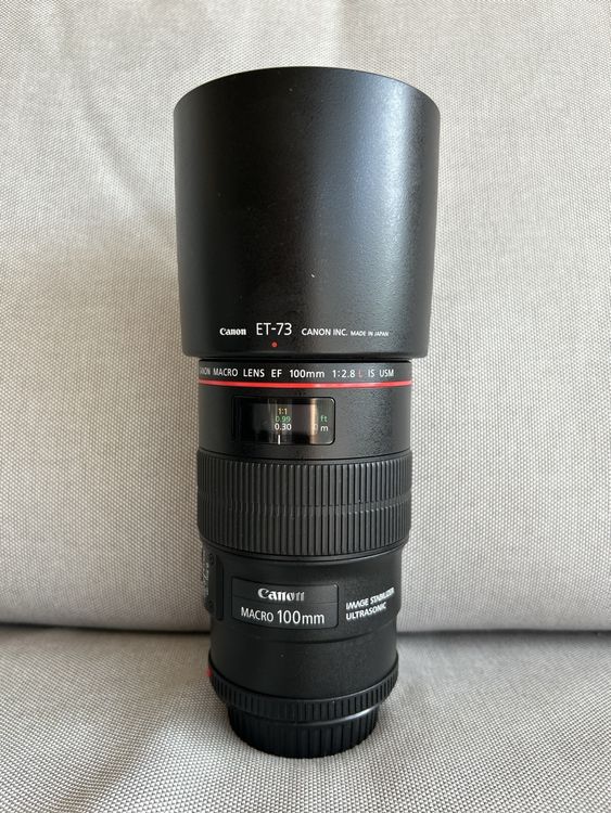 Canon EF 100mm f/2.8 L Macro IS USM / Comme neuf!! (D'occasion) à ...