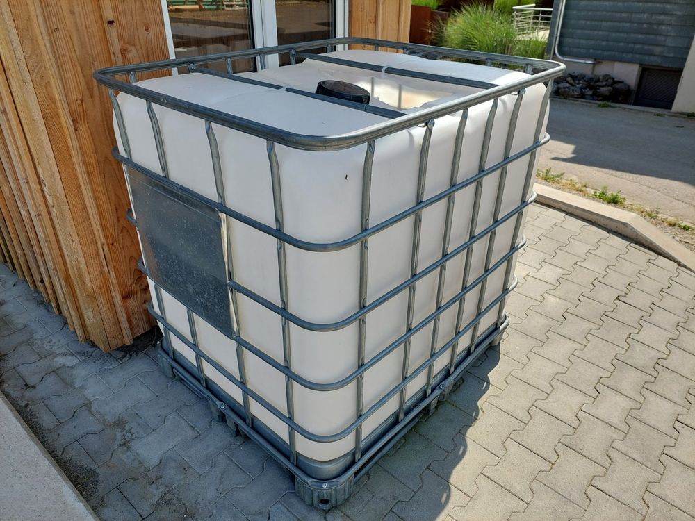 Wassertank, IBC Container, Wassercontainer 1000L (Gebraucht) in Engishofen für CHF 31 – nur ...