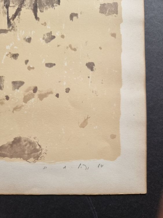 Hermann Alfred Sigg ( 1924 ) Lithographie handsigniert (Gebraucht) in ...