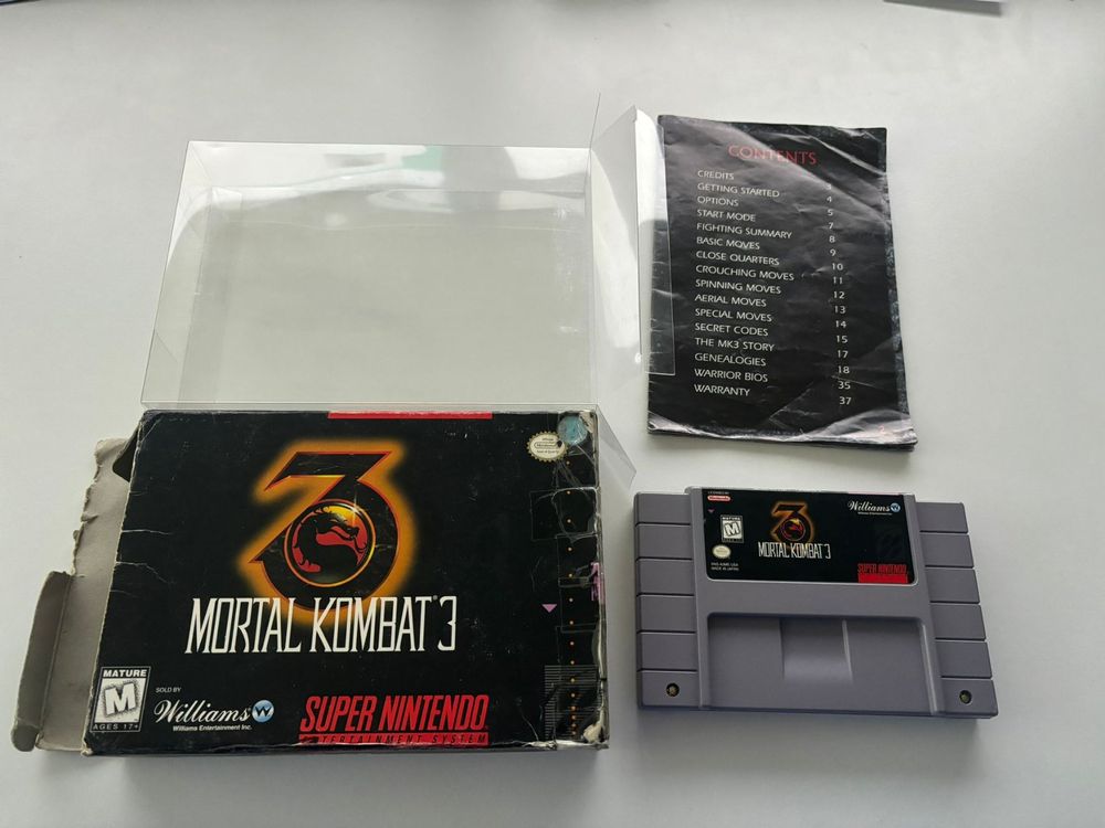 Mortal Kombat 3 US Version in OVP (Super Nintendo Snes) (Gebraucht) in ...