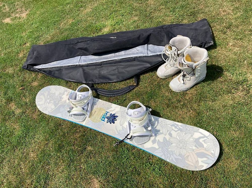 Snowboard Set, HEAD mit Board 147, Bag, Bindung & Boots 40 (Gebraucht ...