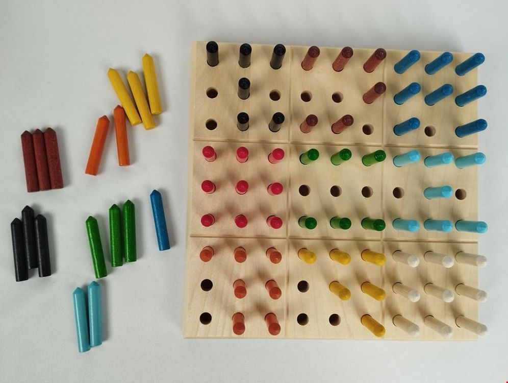 COLORDOKU Farbsudoku aus Holz (Neu (gemäss Beschreibung)) in ...