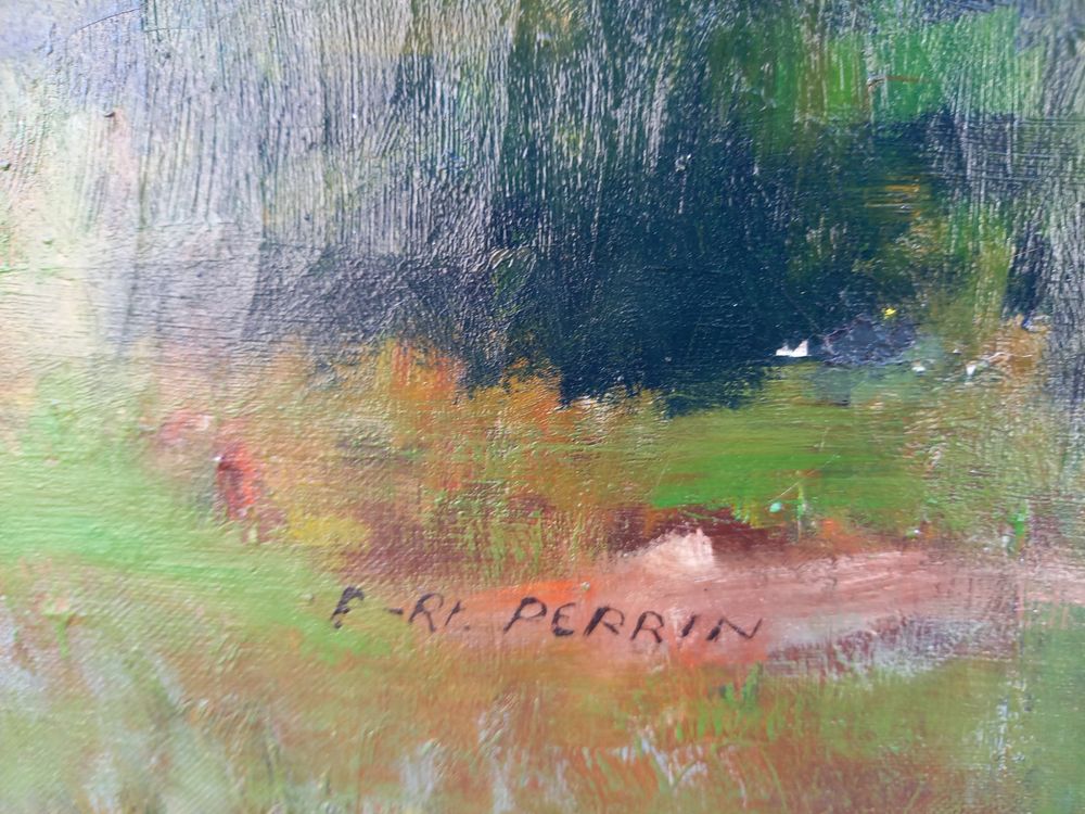 Paul Robert PERRIN (1904-1954) beau tableau, L'été (Gebraucht) in ...