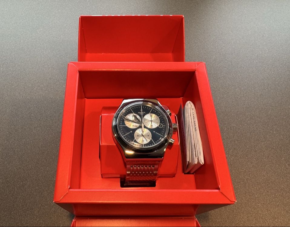 ***NEUE Swatch Irony Chrono Edelstahl YVS410G*** (Neu und ...