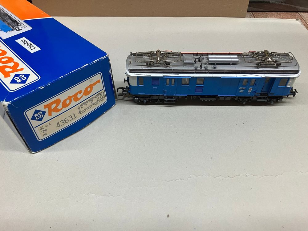 Roco 43631 SBB Fe 4/4 18518 blau, H0 GS DC Digital (Gebraucht) in ...