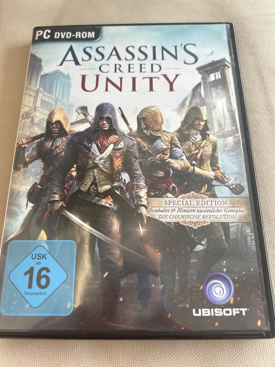 Assassins Creed Unity PC Game / PC Spiel (Gebraucht) in Regensdorf für ...