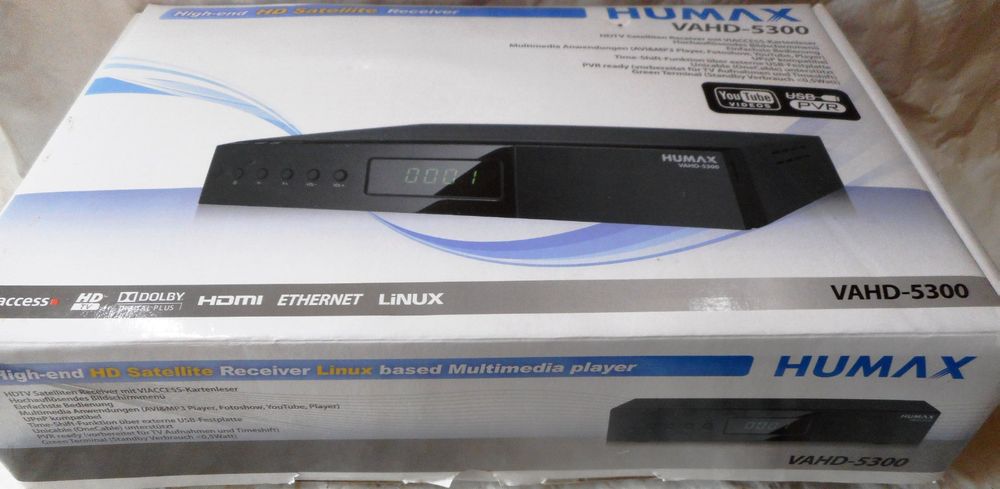 Humax VAHD 5300 Dat Receiver OVP | Kaufen auf Ricardo