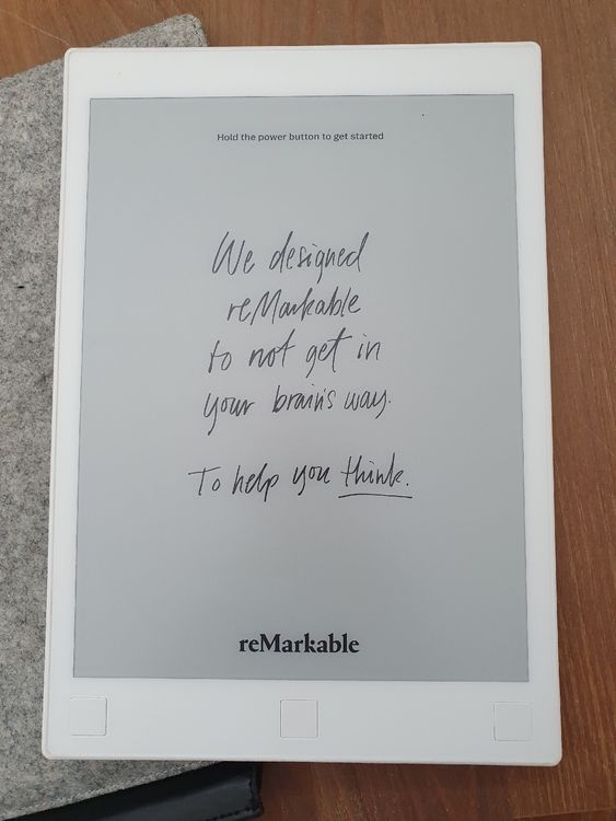 Remarkable 1 (Gebraucht) in Lyss für CHF 157 – mit Lieferung auf ...