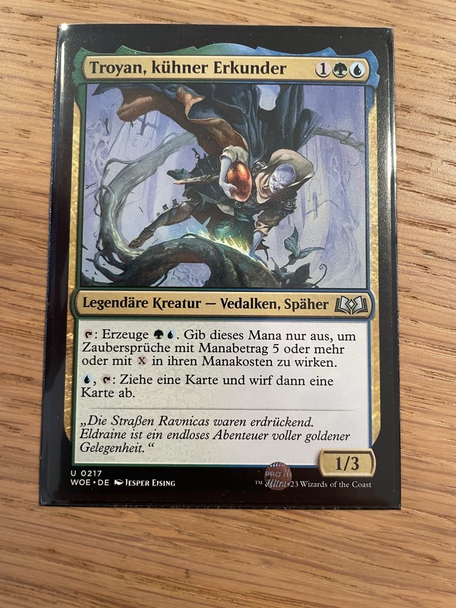 Magic the Gathering: Commander Deck, Troyan, kühner Erkunder (Gebraucht ...