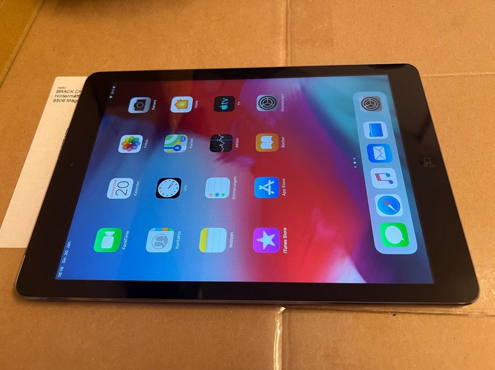 Apple iPad Air 16GB Wifi + Cellular | Kaufen auf Ricardo
