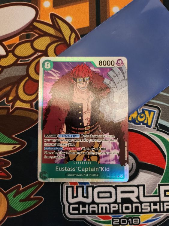 One Piece Card Game Eustass "Captain" Kid, EN (Neu (gemäss Beschreibung ...