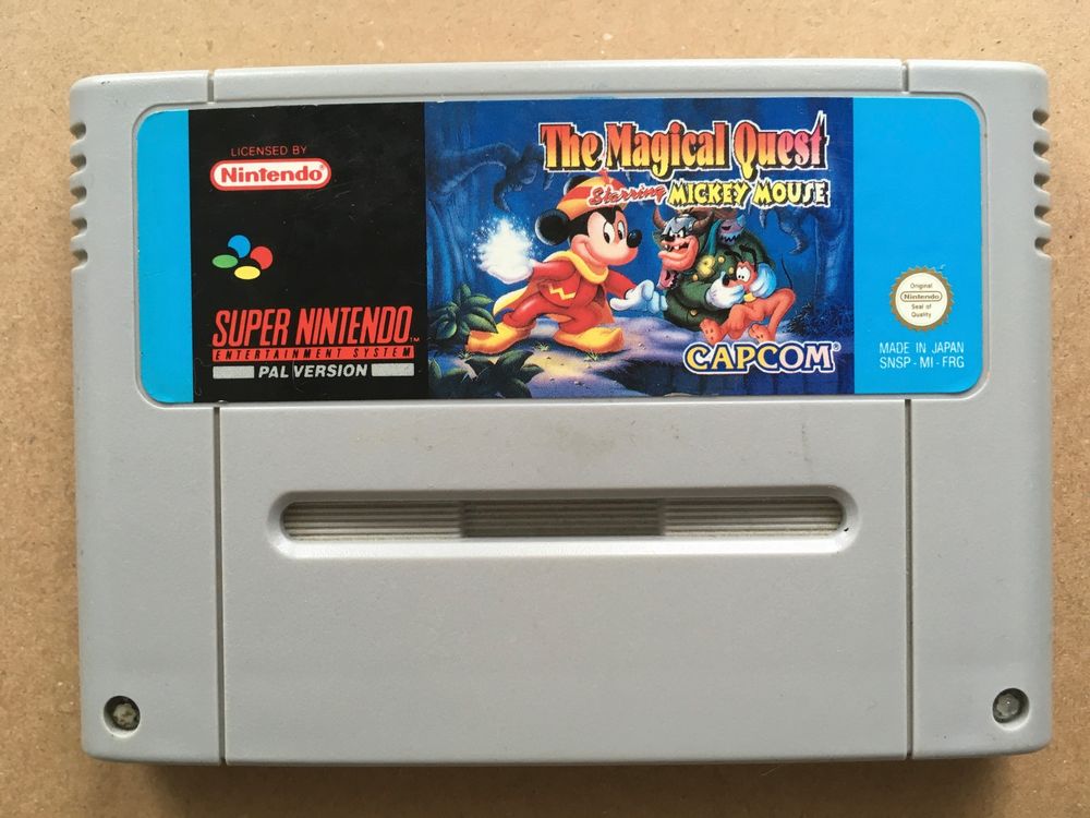 The Magical Quest Mickey Mouse für Nintendo SNES | Kaufen auf Ricardo