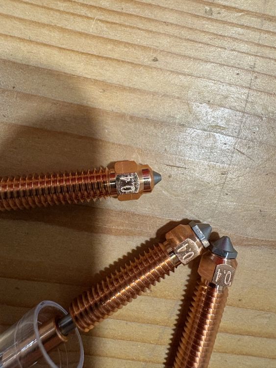 Neu 3x Creality K1C Ender usw. Düse 0.4mm, Quick-Swap 3D (Neu (gemäss ...