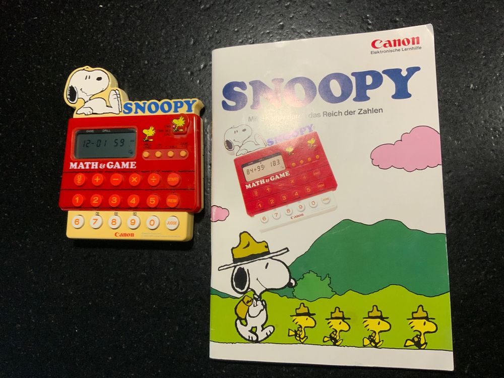 Vintage Snoopy Math & Game (Gebraucht) in Begnins für CHF 18.5 – mit ...