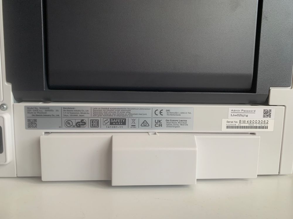 OKI D412 Laserdrucker - Ideal fürs Homeoffice! Top! (Gebraucht) in ...