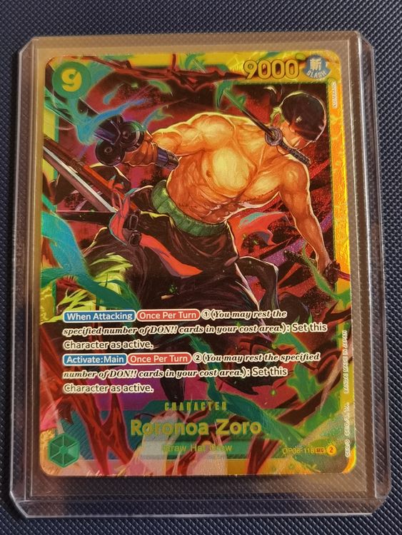 One Piece TCG Zoro SEC OP06 EN (Gebraucht) in Zollikofen für CHF 19.5 ...