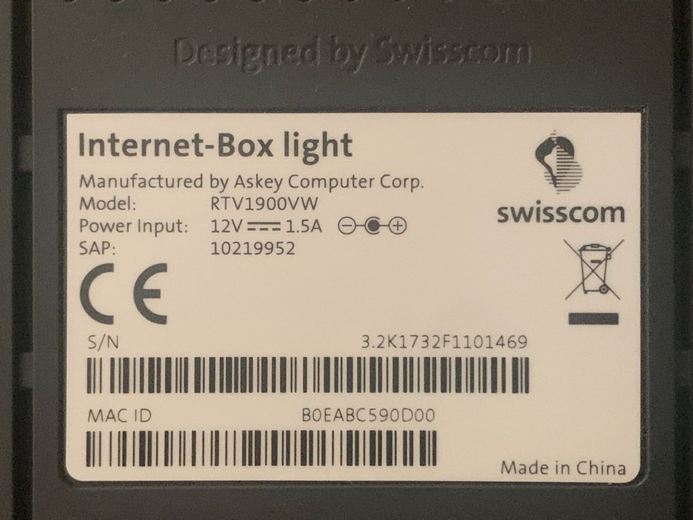 Telefon Station - Swisscom ATON C28 mit Internet BOX (Gebraucht) in ...