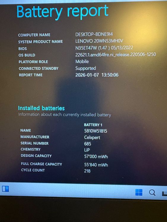 Lenovo ThinkPad Gen2 /16/ 512/ Win11 Pro/ QWERTY / Top Gerät (Gebraucht ...