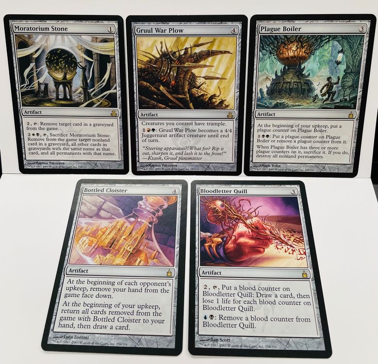 MTG - 5 verschiedene Rares aus dem Ravnica Block (Gebraucht) in Reinach ...