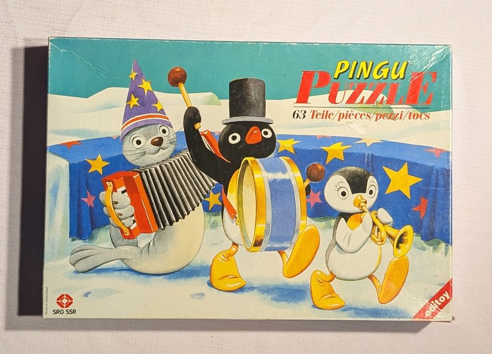 PINGU Puzzle 63 Teile aus dem Jahr 1992 (Gebraucht) in Wängi für CHF 24 ...
